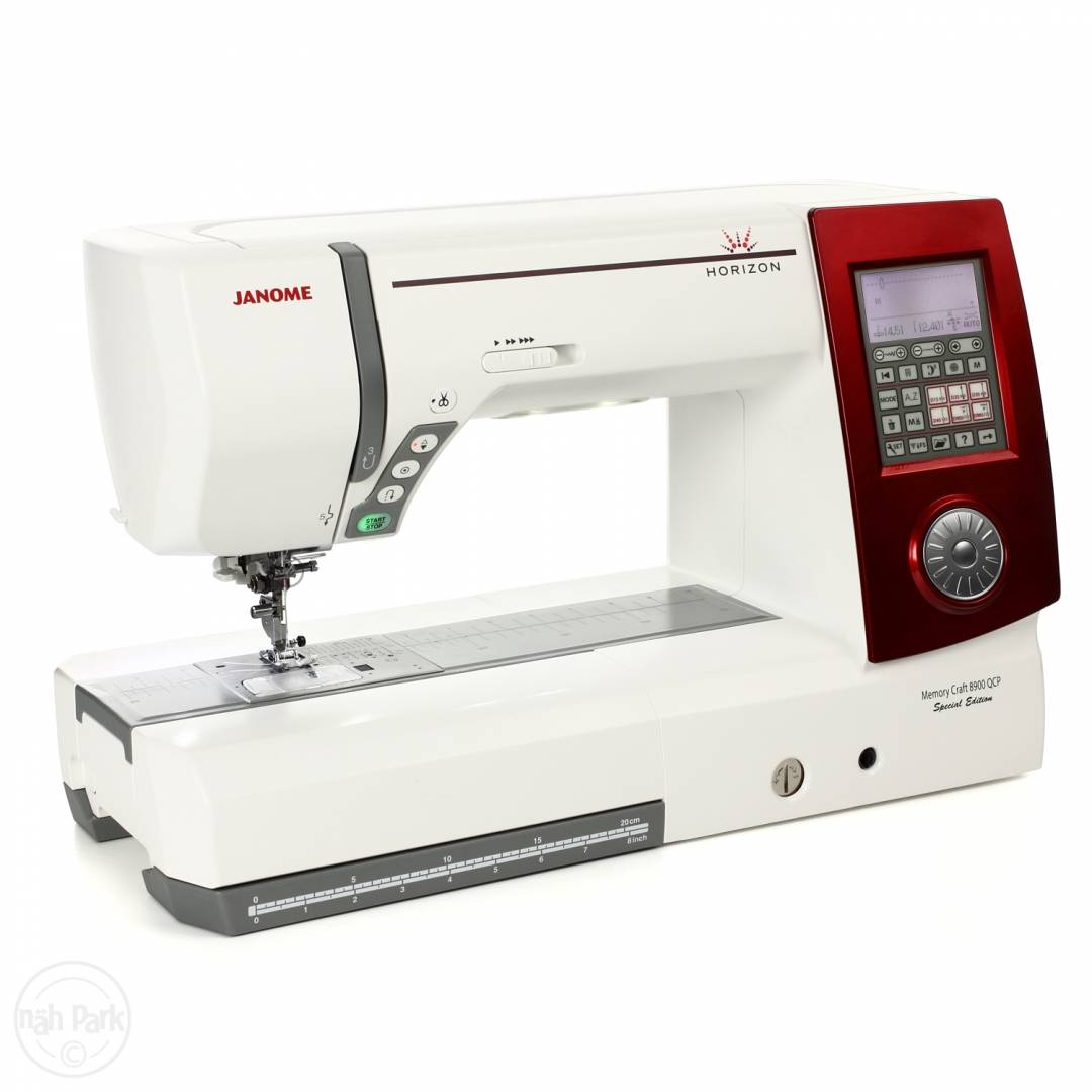 JANOME Memory Craft 8900 QCP SE| JANOME naaimachine | Luyten naaimachines